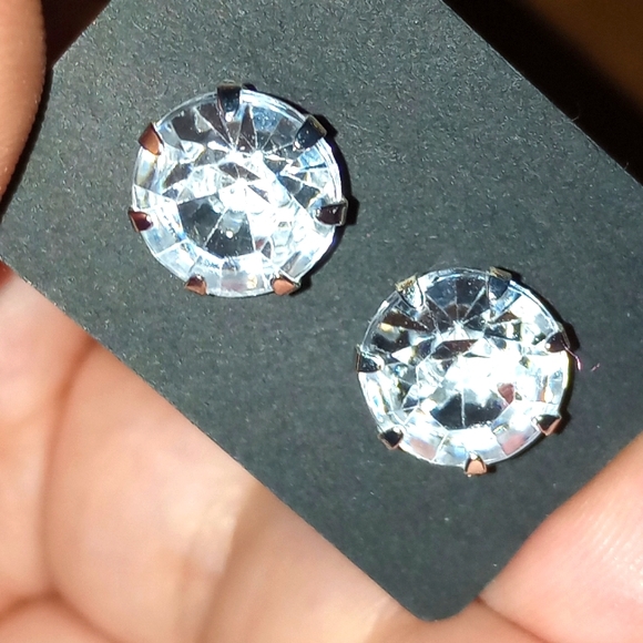 Jewelry | New Beautiful Large Crystal Stud Earrings | Poshmark